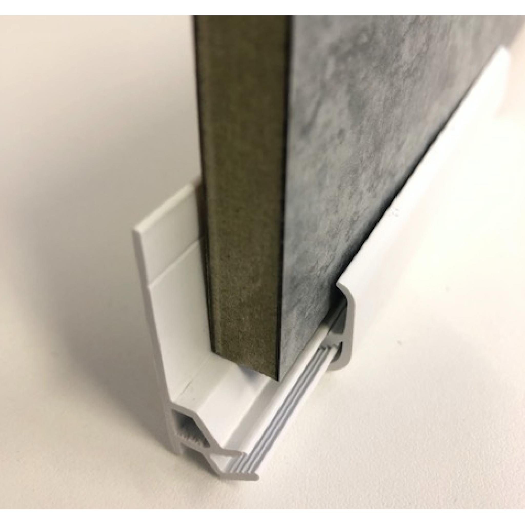 Wall Sealing & Capping Profile - 11mm Laminate