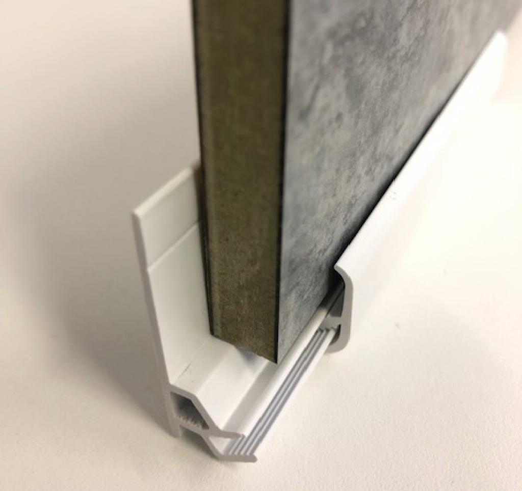 Wall Sealing & Capping Profile - 11mm Laminate