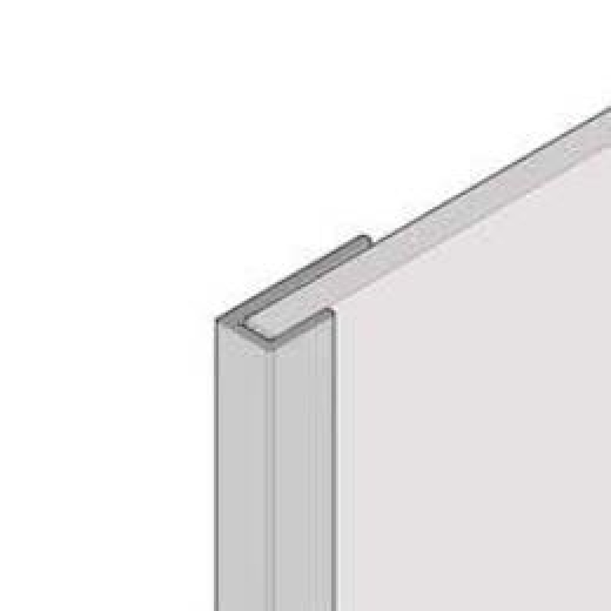 End Profile - 3mm Composite Bathroom Panel Range