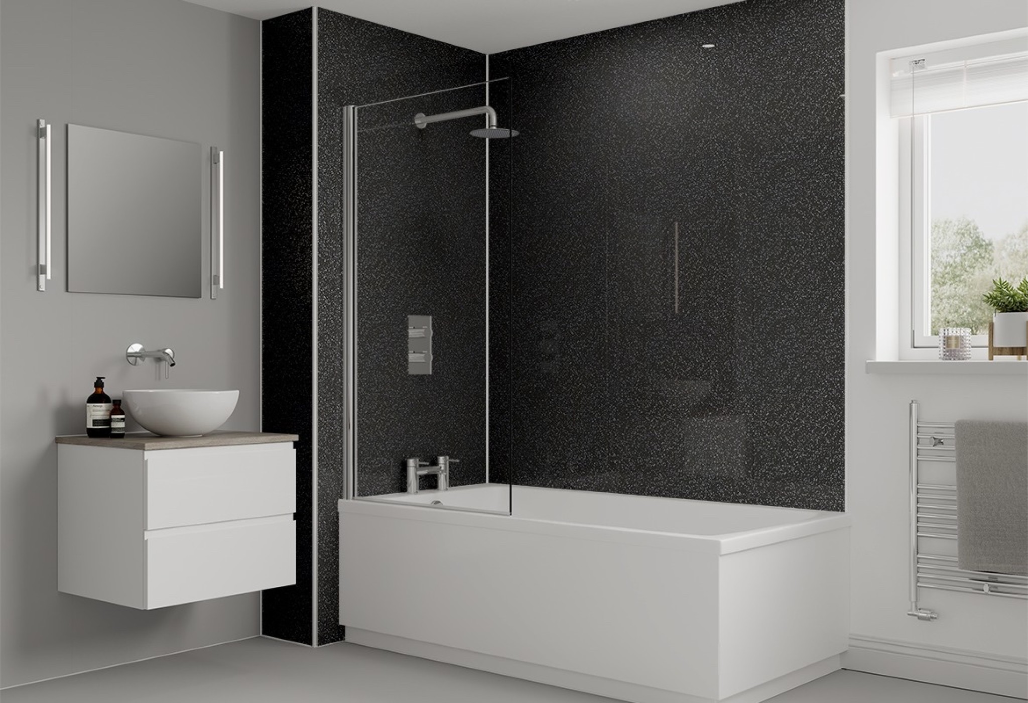 Twilight Bathroom & Shower Wall Panel | Multipanel