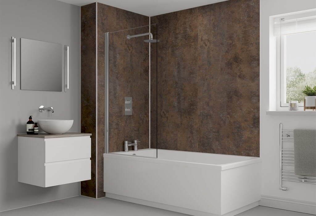 Corten Elements Bathroom & Shower Wall Panel | Multipanel